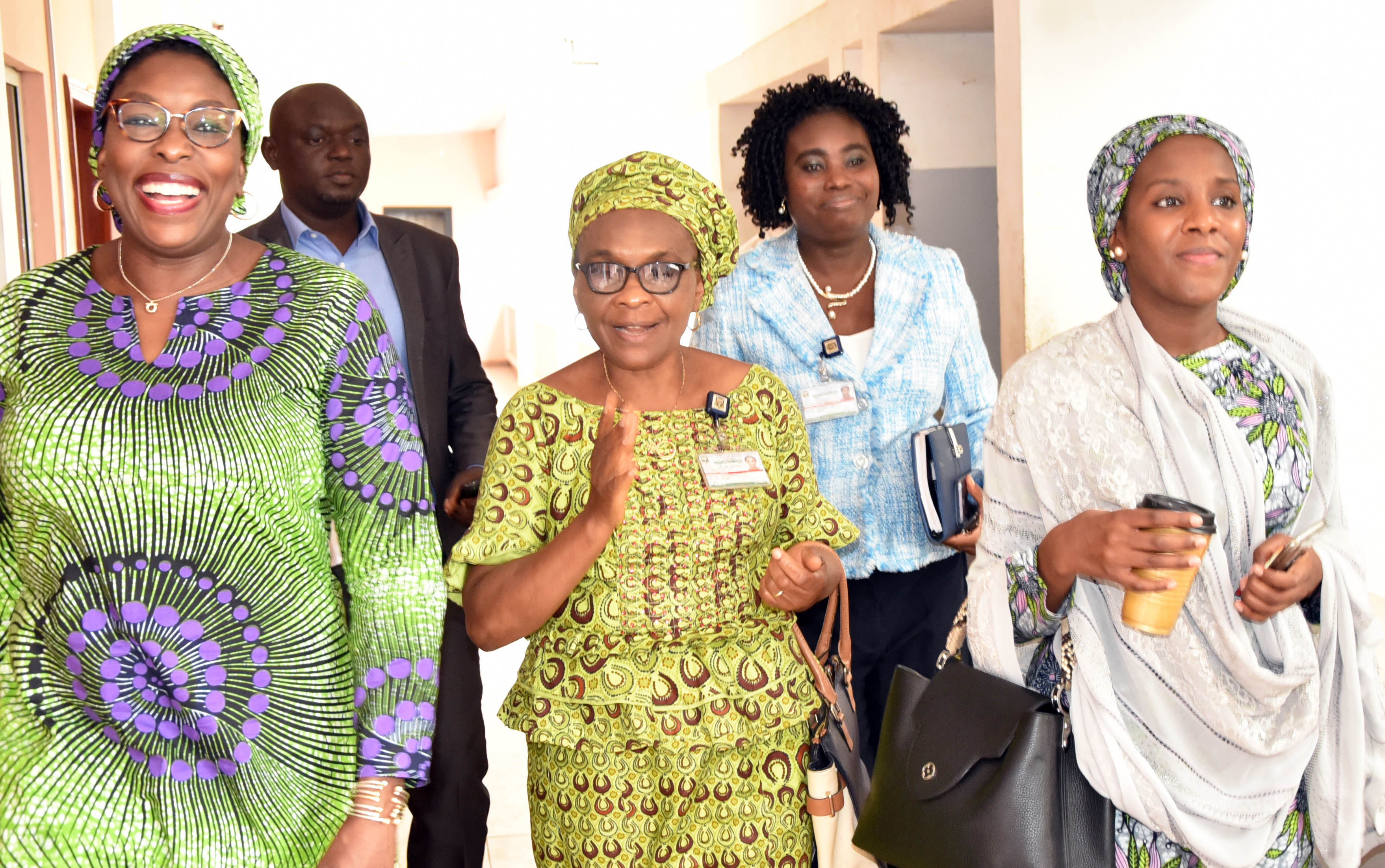 VISIT BY THE TRUSTEE ALIKO DANGOTE FOUNDATION, HAJIYA HALIMA ALIKO ...